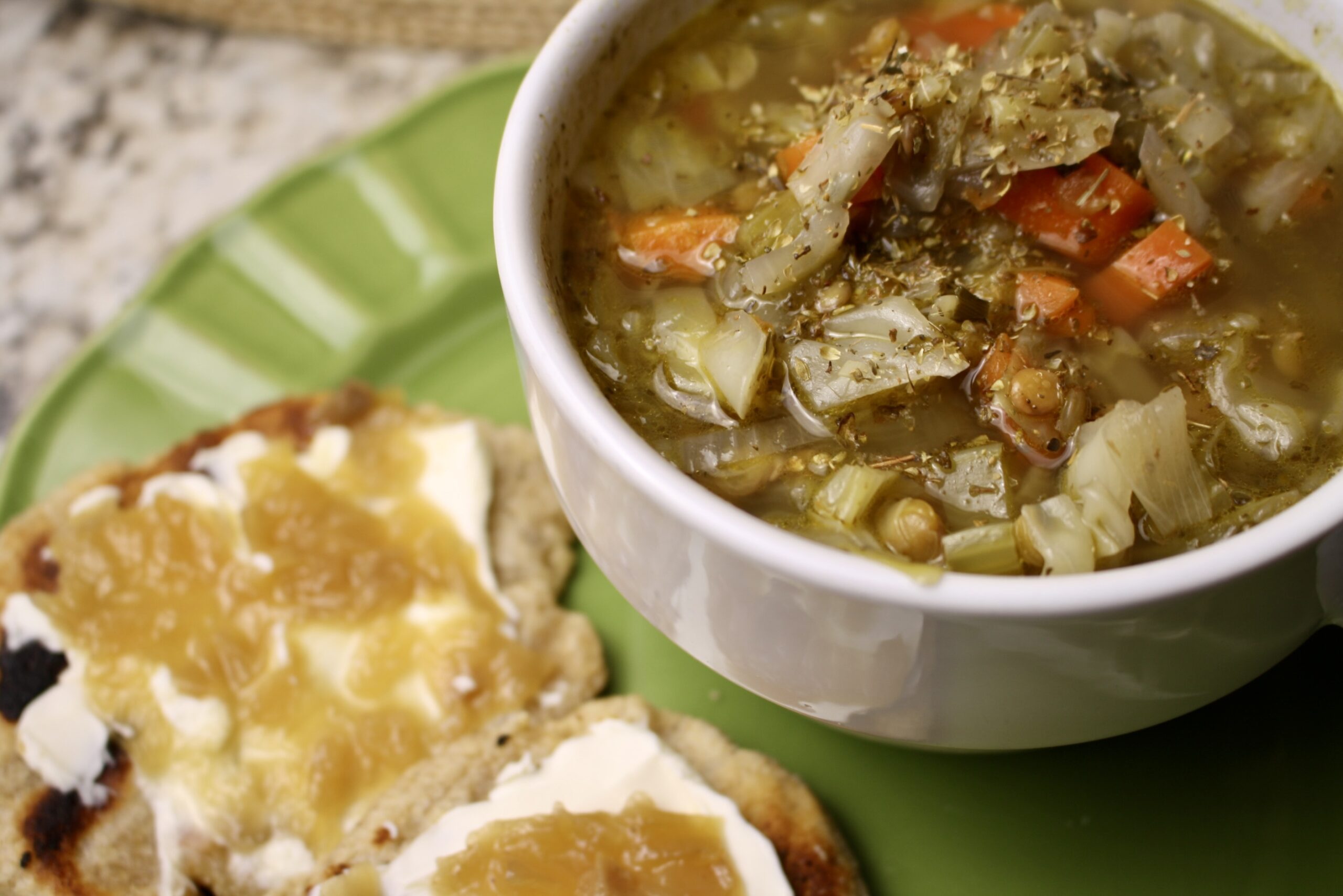easy cabbage and lentil soup - Peasant Ways for Modern Days
